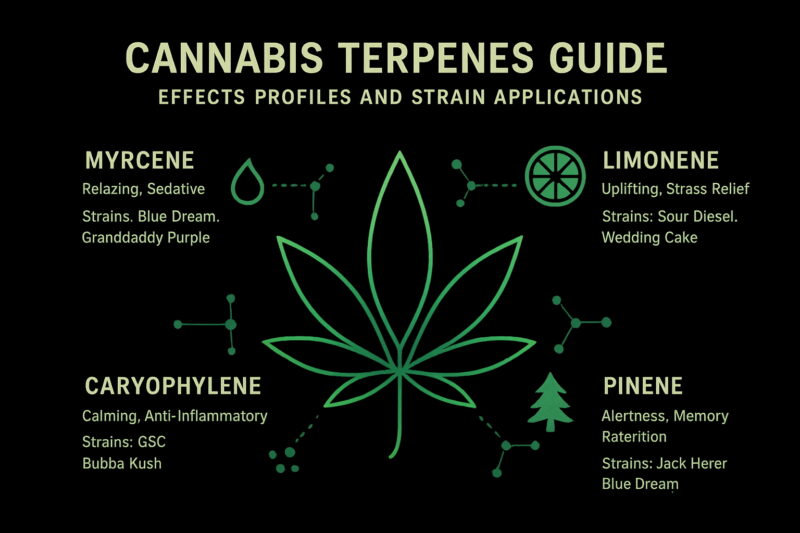 Cannabis Terpenes Guide: Effects, Profiles & Strain Applications ...